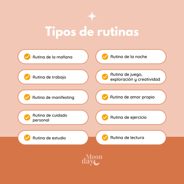 Cómo crear una rutina con propósito - Moonday